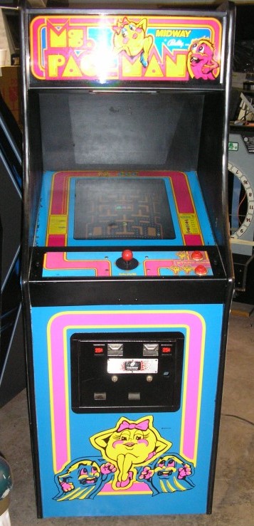 MS PAC MAN ORIGINAL Upright Arcade Machine Game For Sale THE MOST POPULAR GAME EVER COIN ms-pac-man-original-upright-arcade-machine-game-for-sale-the-most-popular-game-ever-coin